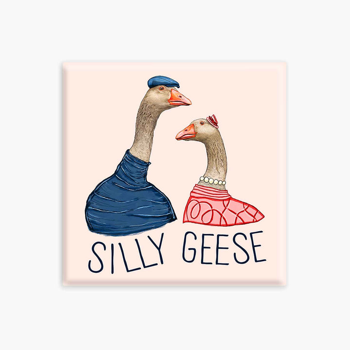 Silly Geese - Magnet – Nice Enough Stickers