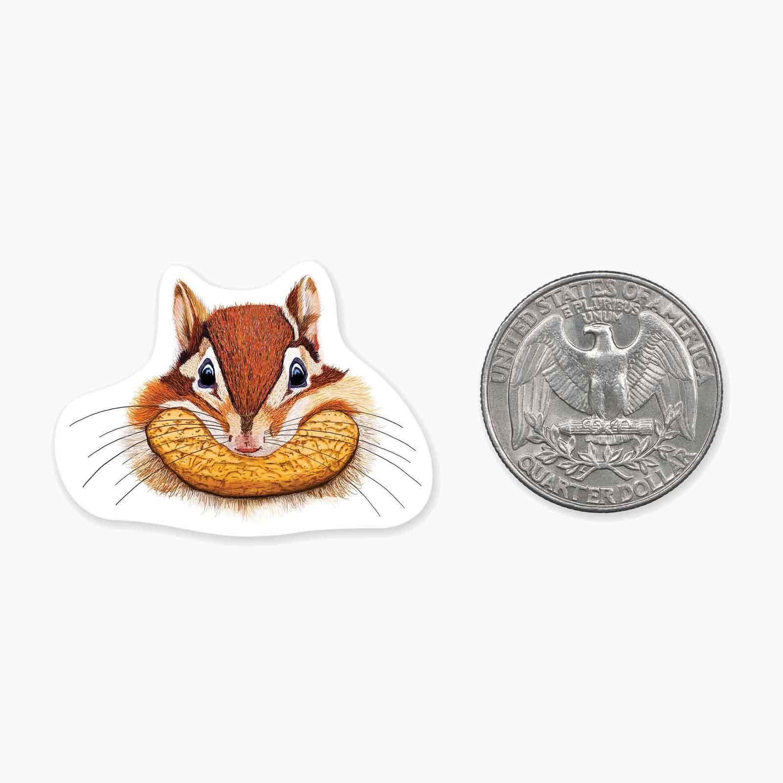 Chipmunk Cellphone Stickers - The best sticker for your iPad or iPhone ...