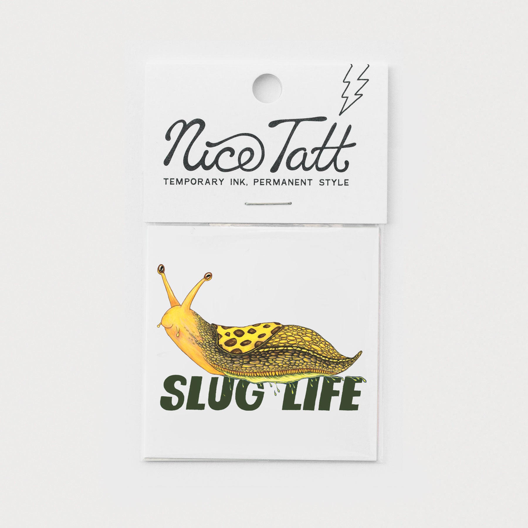 Slug Life - Temporary Tattoo – Nice Enough Stickers